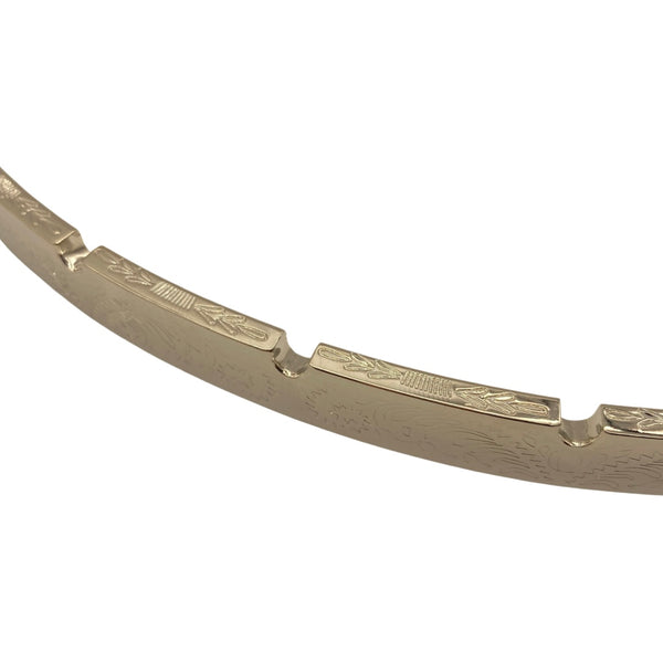 Gold Tone 11" Notched Engraved Tension Hoop - Banjo Ben's General Store