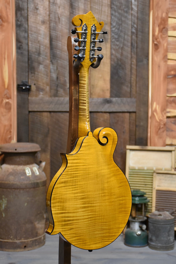 Northfield Big Mon Wide-Nut Honey F-Style Mandolin With One Piece Back ...