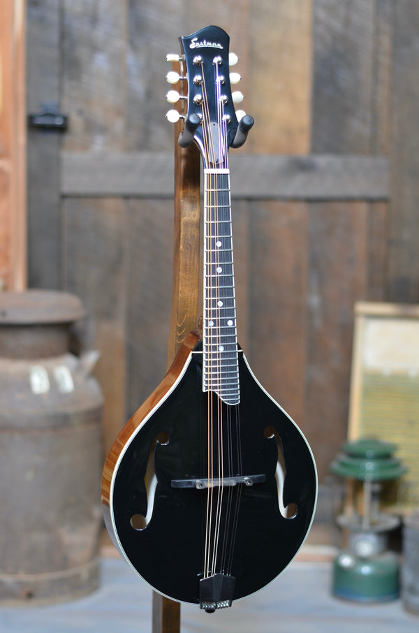 Eastman MD505-Black Limited A-Style Mandolin With Case - Banjo Ben's ...
