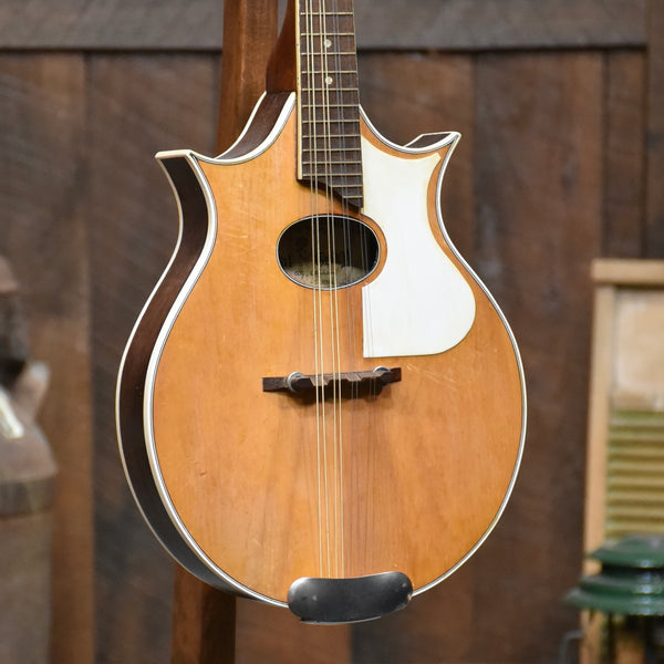 Pre-Owned Rose 2-Point Style Mandolin with Case - Banjo Ben's General Store