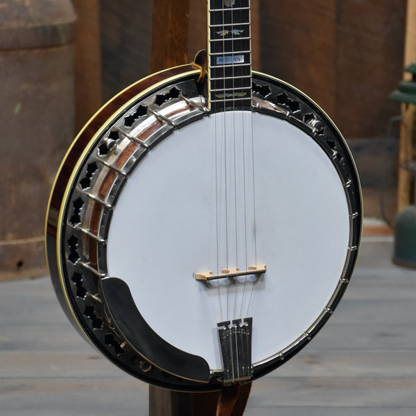 Pre-Owned Stelling Red Fox 5-String Maple Banjo With Case - Banjo Ben's ...
