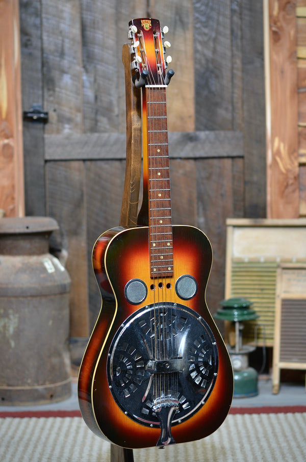 Pre-Owned Dobro Brand Resonator Guitar With Case (Previously owned by ...