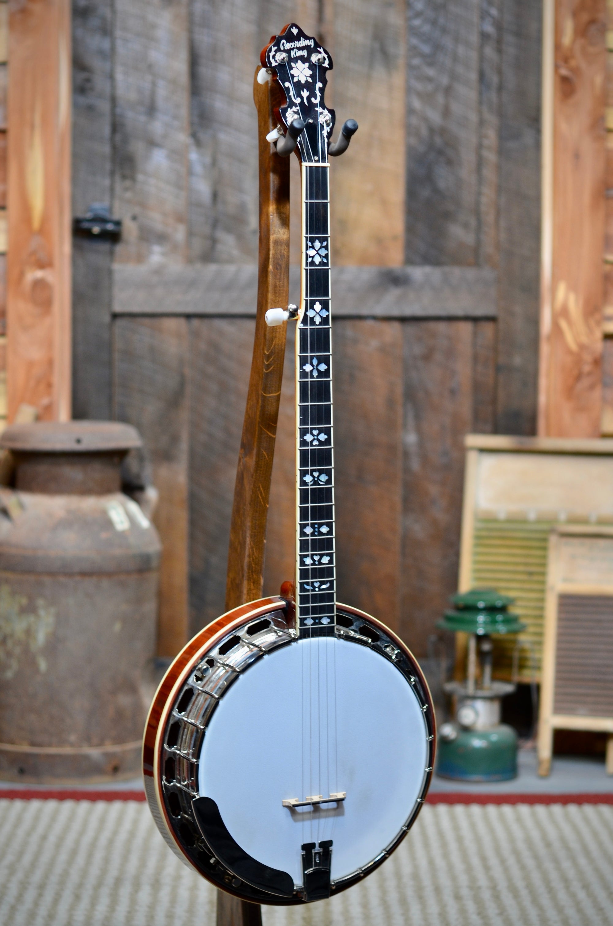 Pre-Owned Recording King RK-Elite-85 Maple Bluegrass Banjo With Case ...