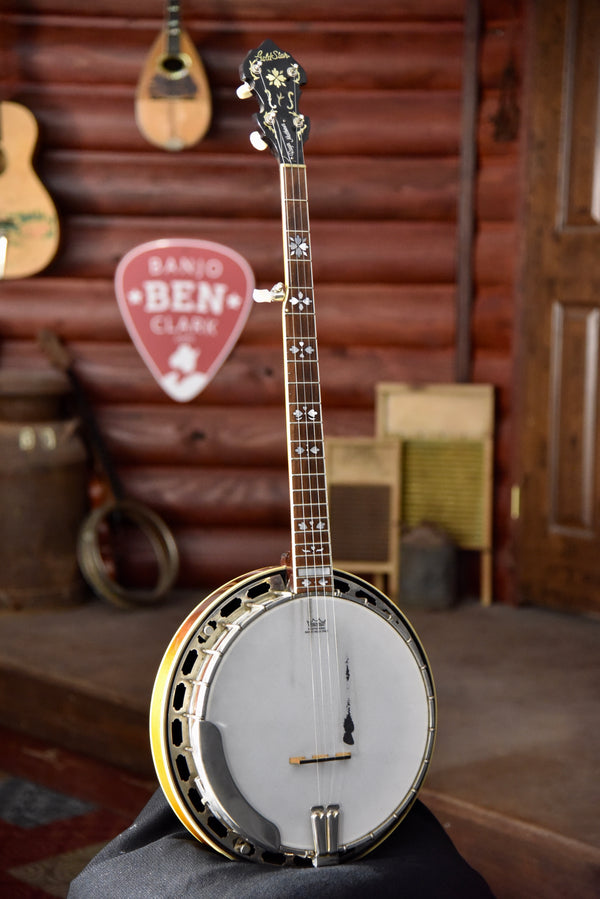 Pre-Owned Gold Star GF200 Maple Bluegrass Banjo With Case - Banjo Ben's ...