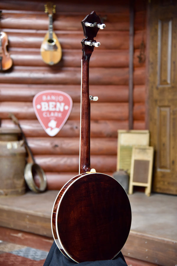 Stelling Red Fox 5-String Old Wood Rim Maple Banjo With Case - Banjo ...