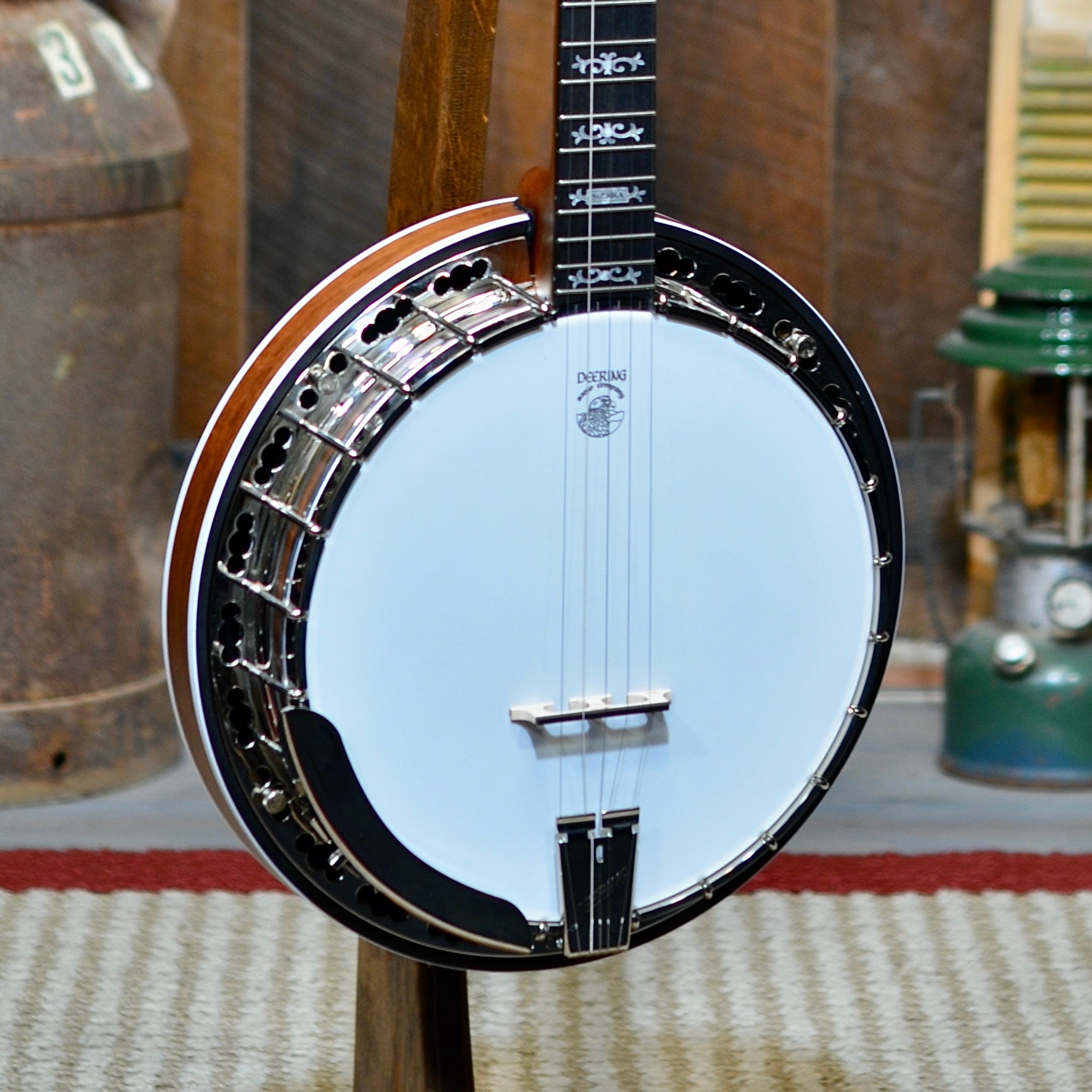 Pre-Owned Deering Sierra Mahogany 5-String Banjo with Case - Banjo Ben ...